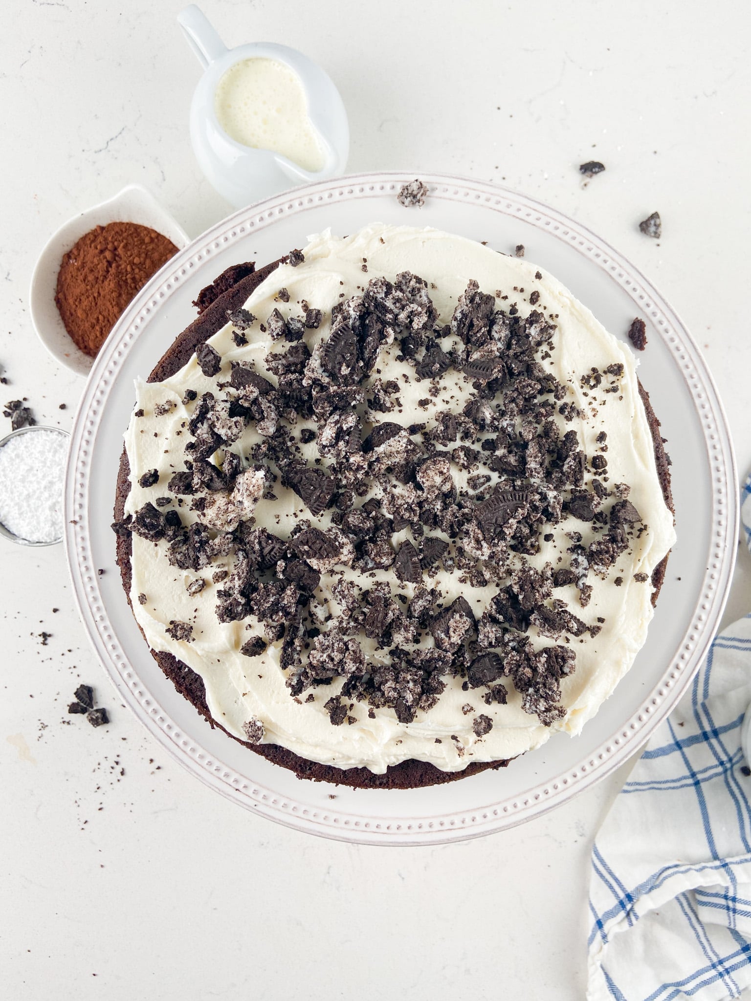 Extreme Oreo Cake Recipe - Crazy for Crust