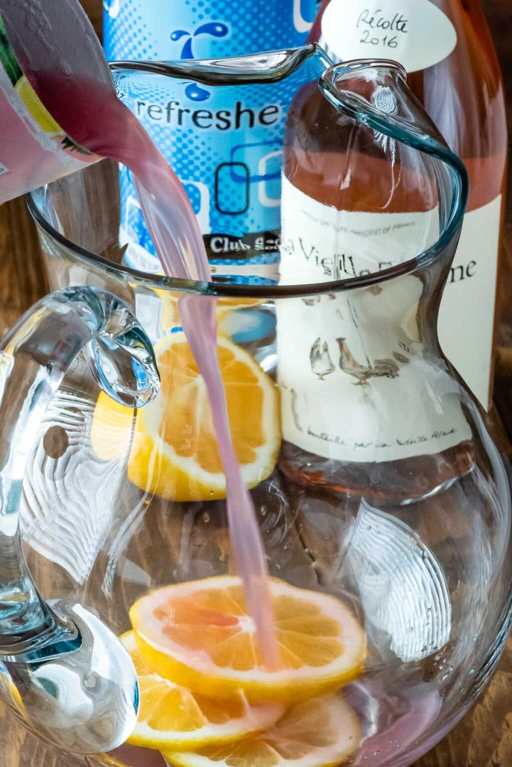 Pink Rosé Lemonade - Crazy for Crust