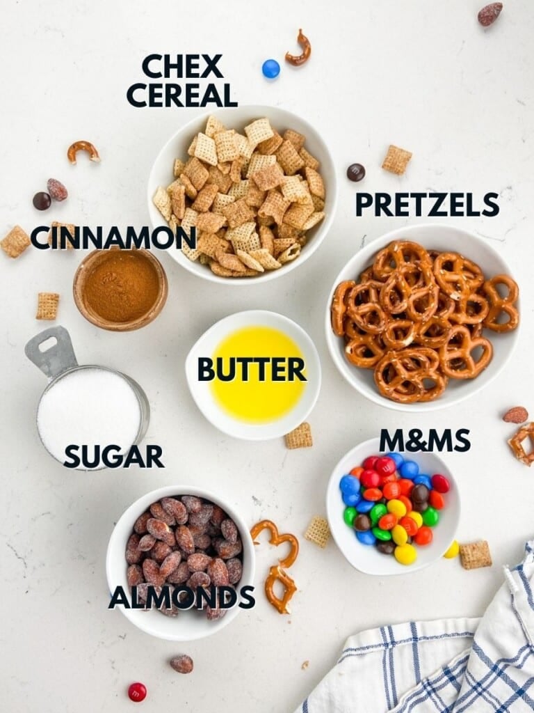 Cinnamon Sugar Snack Mix - Crazy for Crust