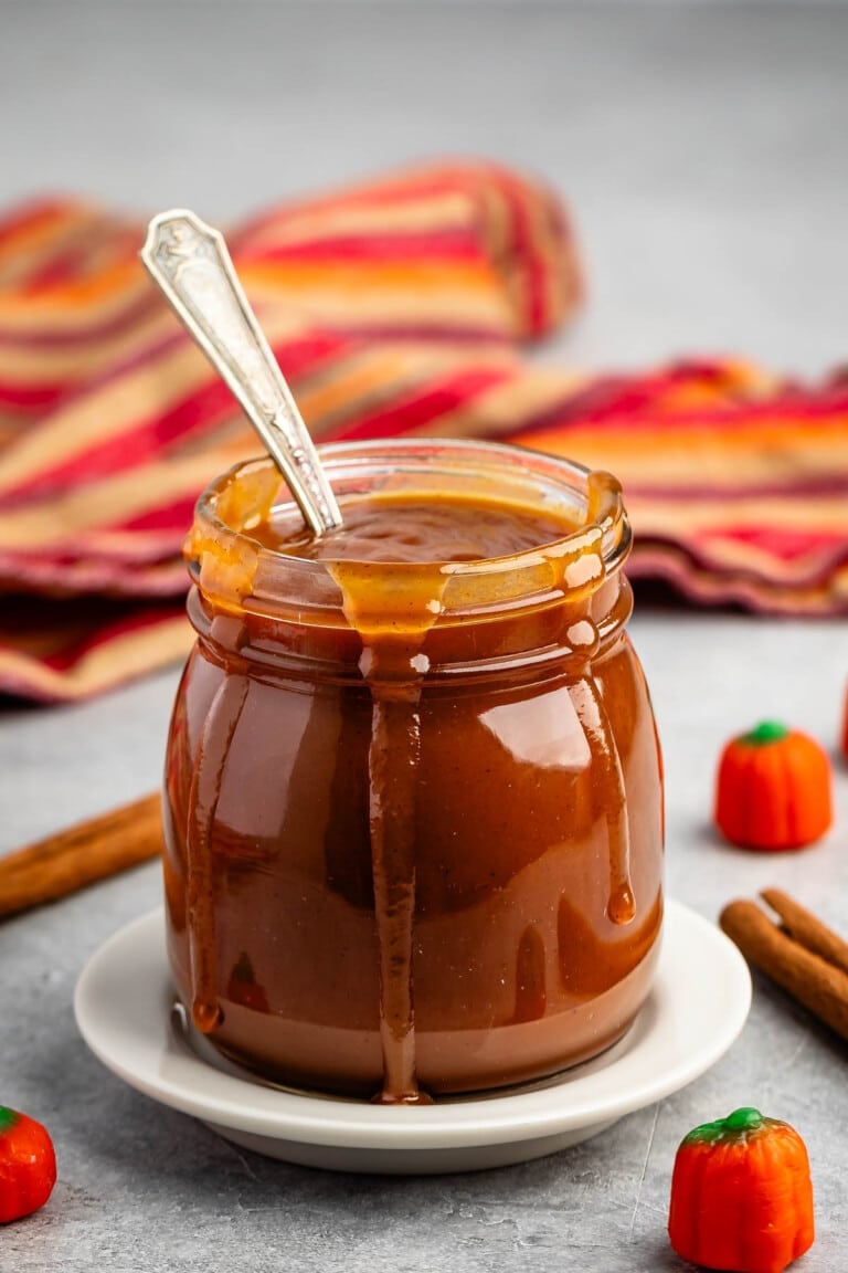 Homemade Pumpkin Caramel Sauce - Crazy for Crust