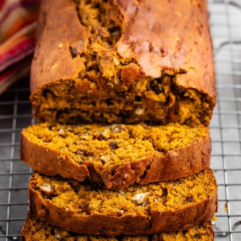 Pumpkin Nut Bread - Crazy for Crust