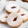 Classic Linzer Cookies - Crazy for Crust