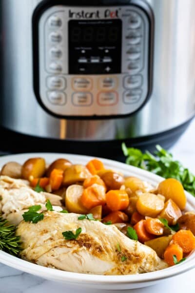 Instant Pot Chicken Pot Roast - Crazy for Crust