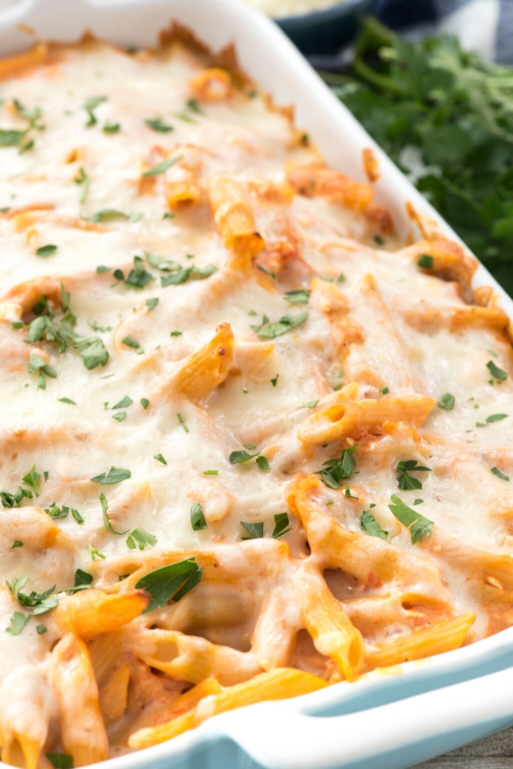 Easy Baked Penne Pasta - Crazy for Crust