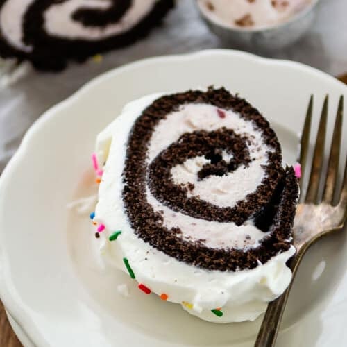 Ice Cream Cake Roll - Crazy for Crust