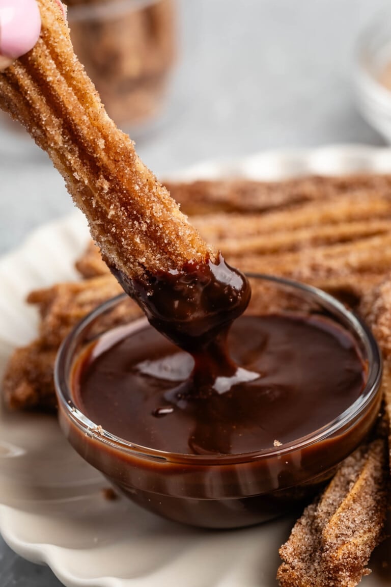 Easy Baked Churros - Crazy for Crust