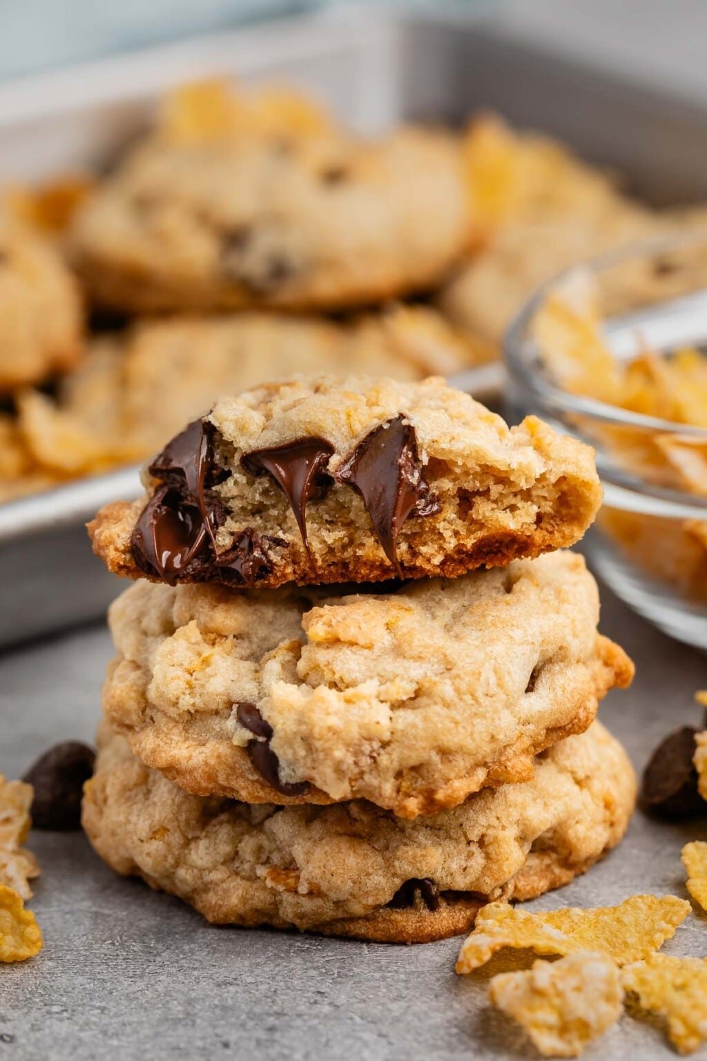 Frosted Flakes Cookies - Crazy for Crust