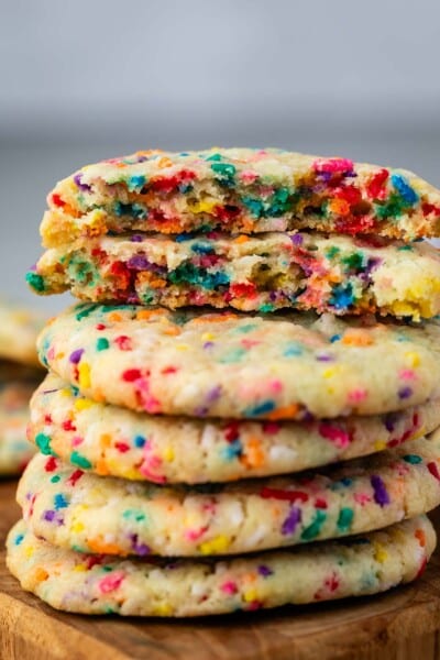 Sprinkle Cookies Recipe | Crazy for Crust