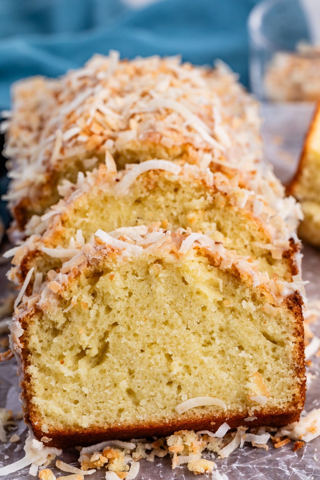 Coconut Pound Cake - Crazy for Crust