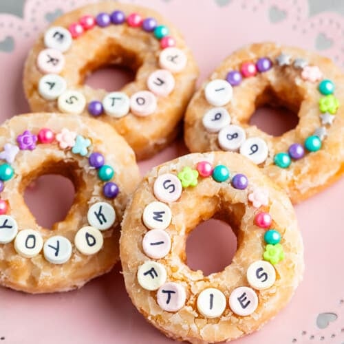 Friendship Bracelet Doughnuts - Crazy for Crust