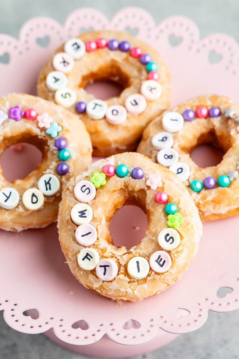 Friendship Bracelet Doughnuts - Crazy for Crust
