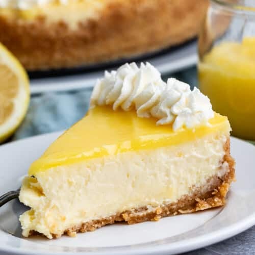 Lemon Cheesecake - Crazy for Crust