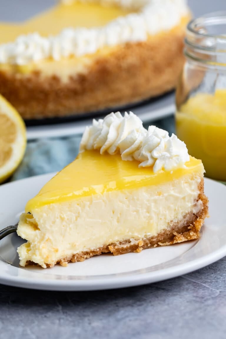 Lemon Cheesecake - Crazy for Crust