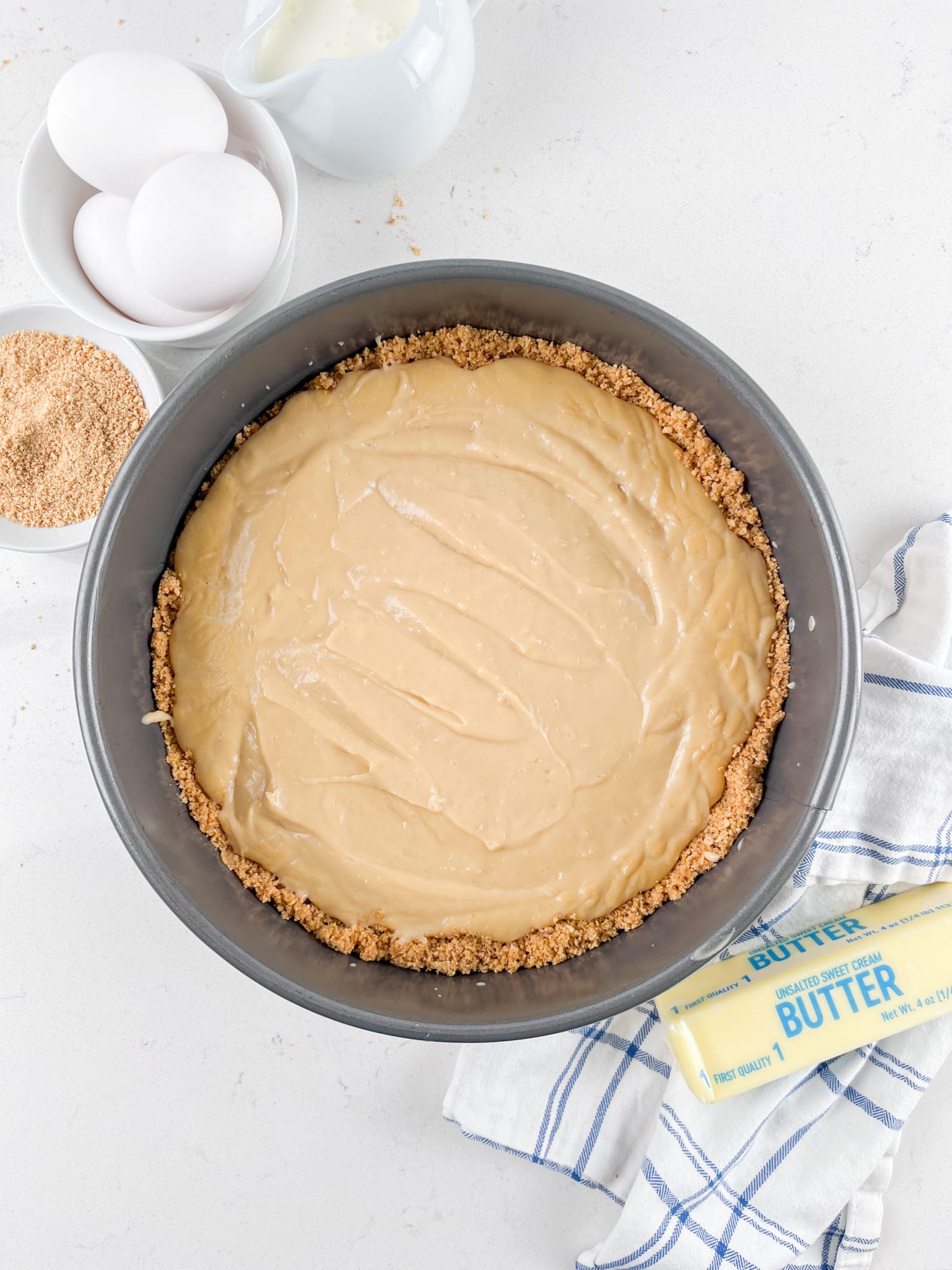 No Bake Butterscotch Pie - Crazy for Crust