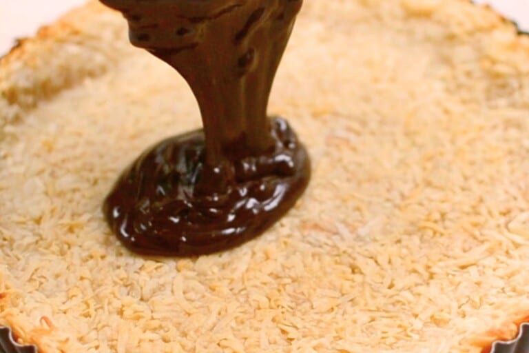 Chocolate Macaroon Pie - Crazy For Crust