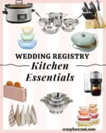 Wedding Registry Kitchen Essentials - Crazy for Crust