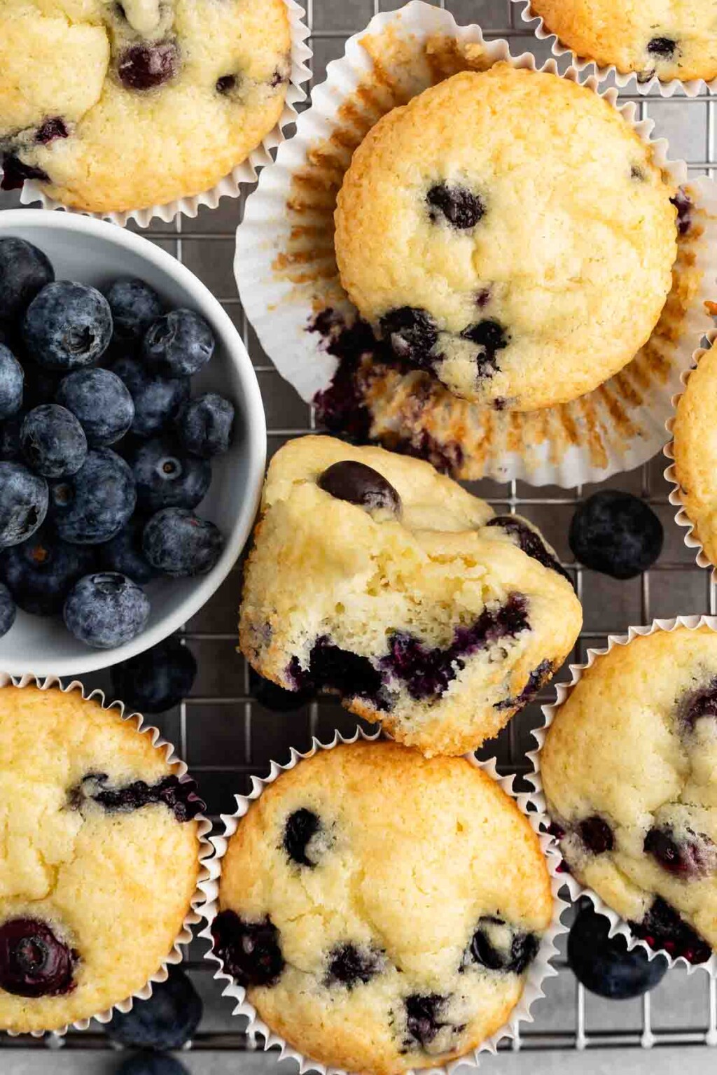 Blueberry Muffins - Crazy for Crust