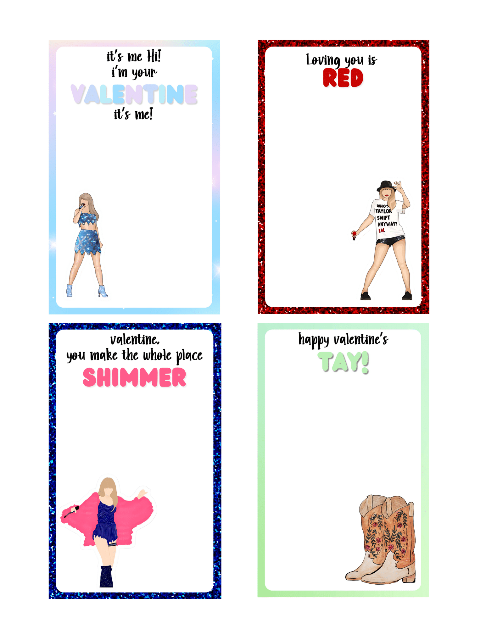 Taylor Swift Valentine's Day Ideas - Crazy for Crust
