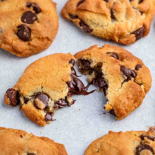 Air Fryer Chocolate Chip Cookies - Crazy for Crust