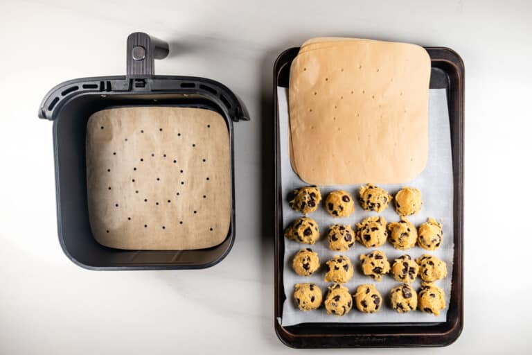 Air Fryer Chocolate Chip Cookies - Crazy for Crust