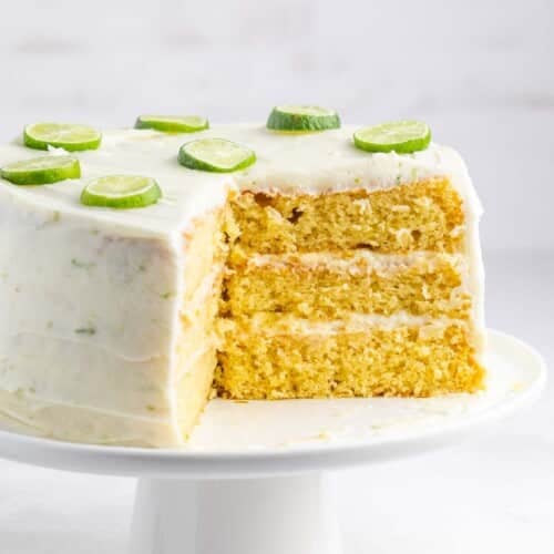 Key Lime Cake - Crazy for Crust