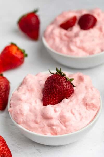 Easy Strawberry Fluff - Crazy for Crust