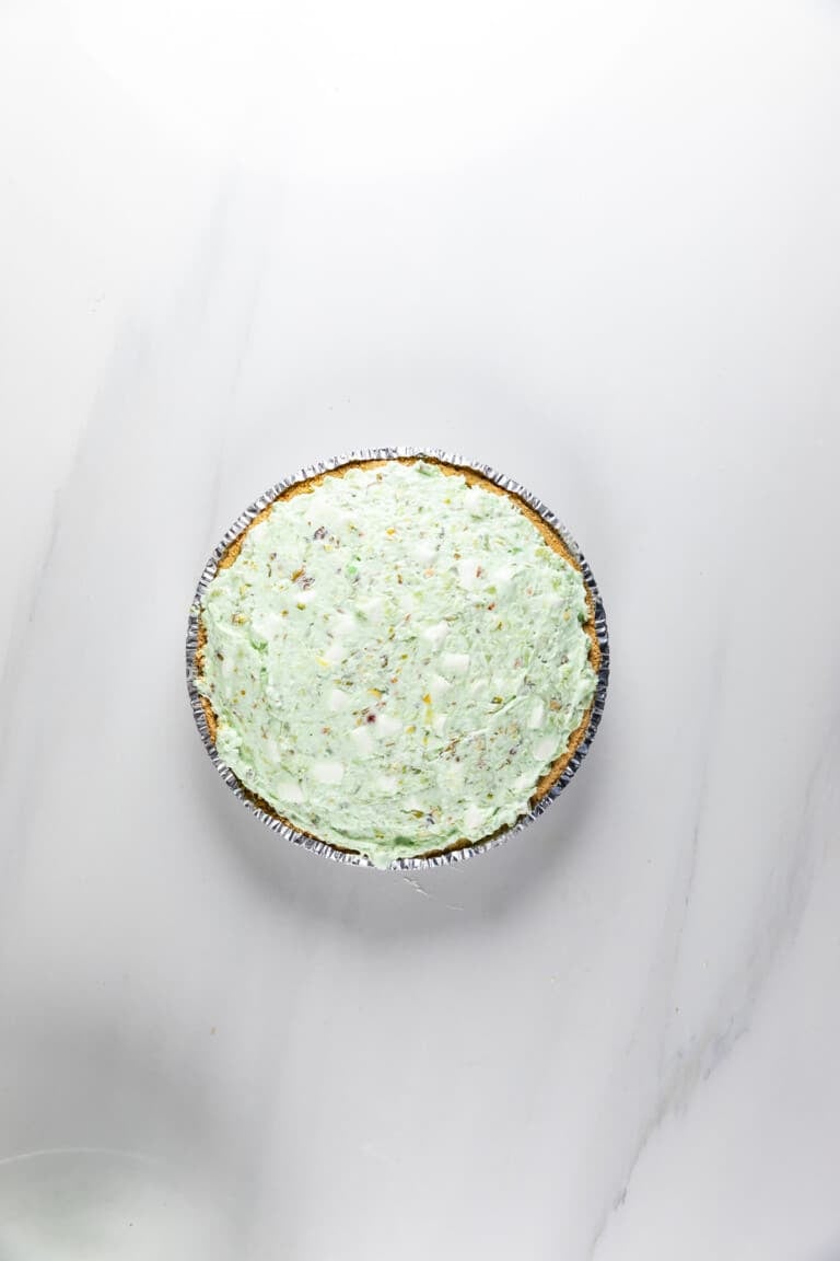 Pistachio Pie (Watergate Pie) (Watergate Salad Pie) - Crazy for Crust