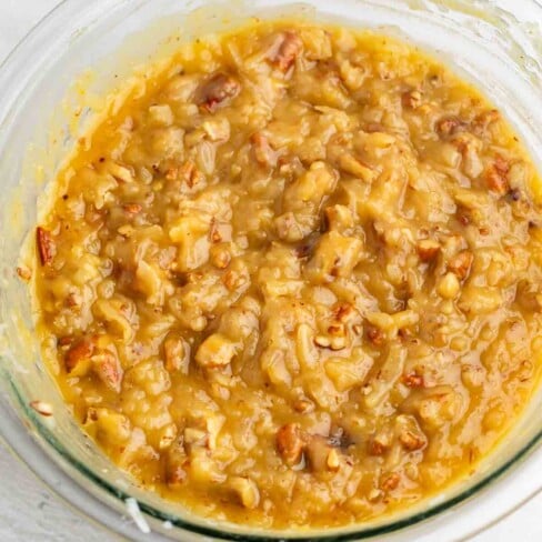Best Coconut Pecan Frosting - Crazy for Crust